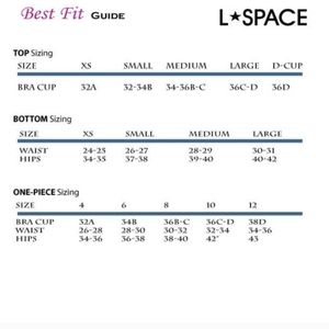 l*space | Swim | Lspace Flynn Bikini Top In Pacifica Blue | Poshmark